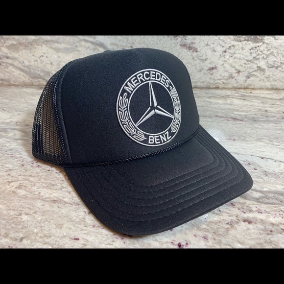 OTTO | Accessories | Vintage New Mercedes Benz Black Trucker Hat ...